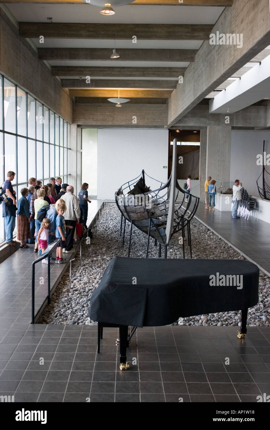 Skuldelev 5 Viking Ship Museum Roskilde Denmark Stock Photo - Alamy