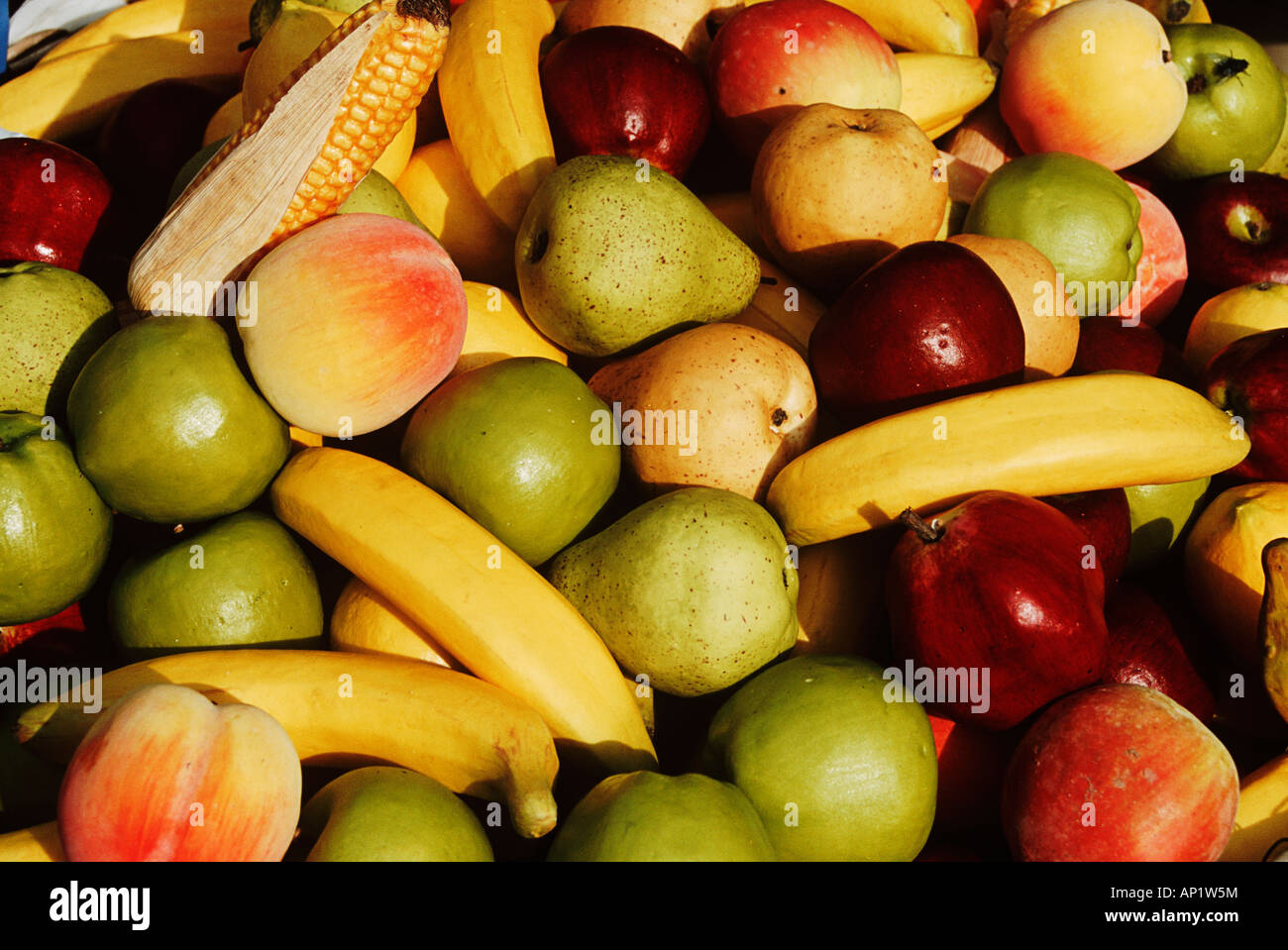 Fruit display, England Stock Photo - Alamy