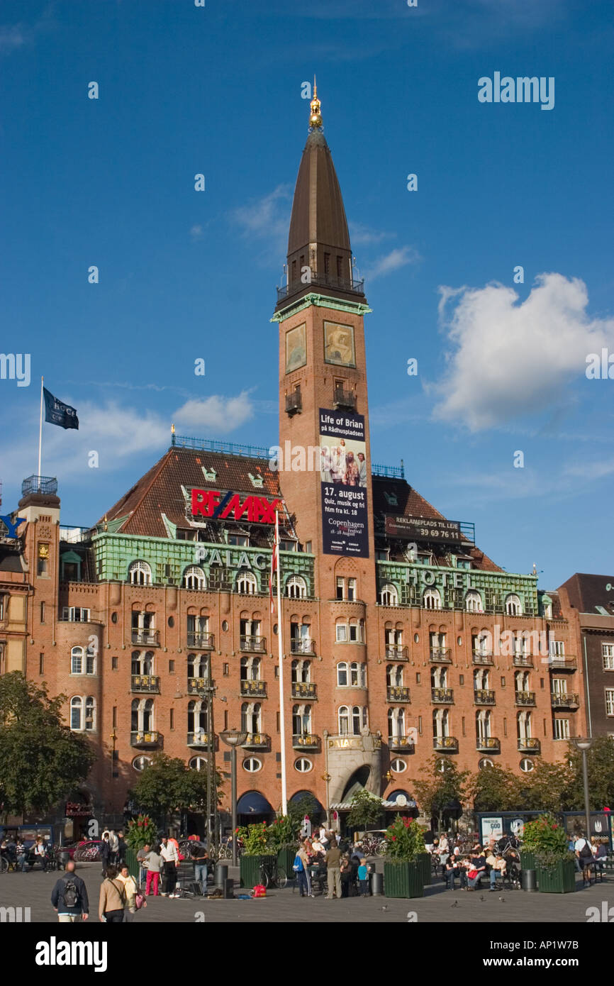 Palace Hotel Radhuspladsen Copenhagen Denmark Stock Photo - Alamy