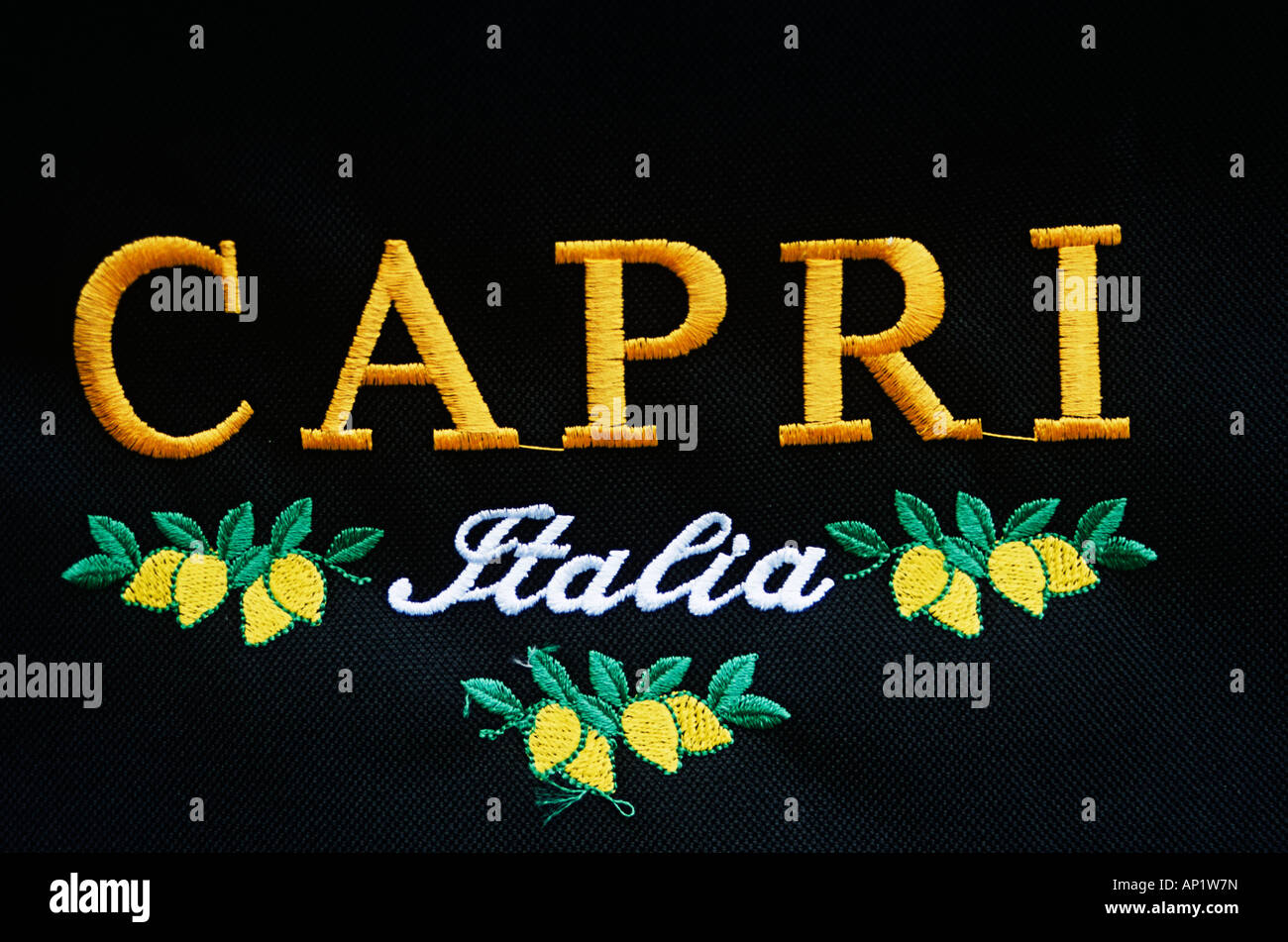 Capri, Italia T-shirt, Capri, Italy Stock Photo - Alamy