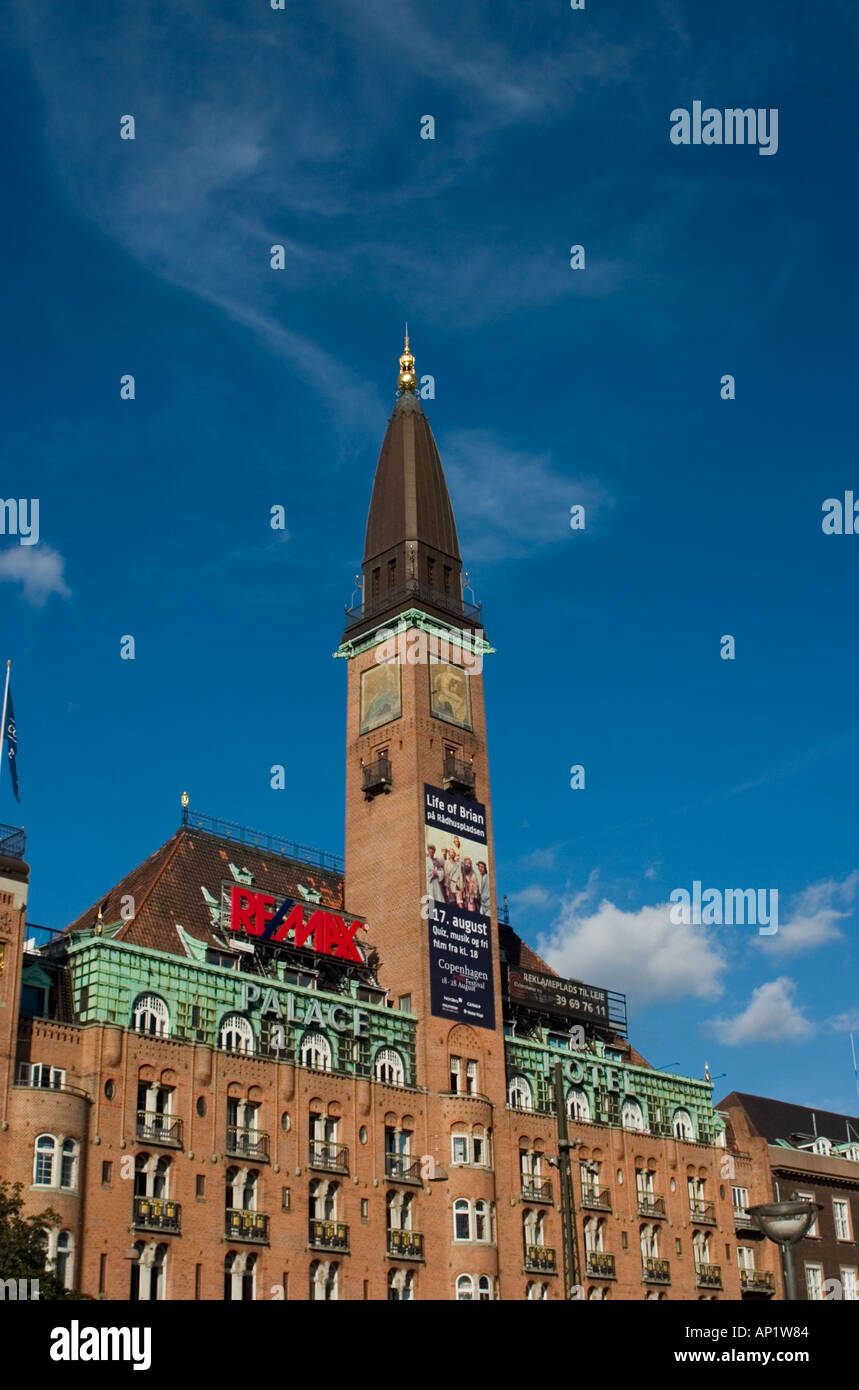 Palace Hotel Radhuspladsen Copenhagen Denmark Stock Photo - Alamy