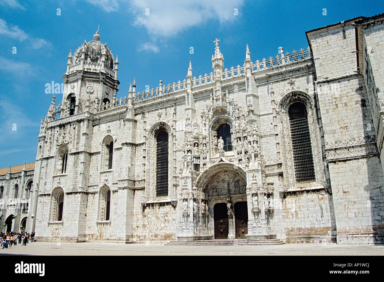 Jeronimos Monastery, also known as Hieronymites Monastery, Belem ...