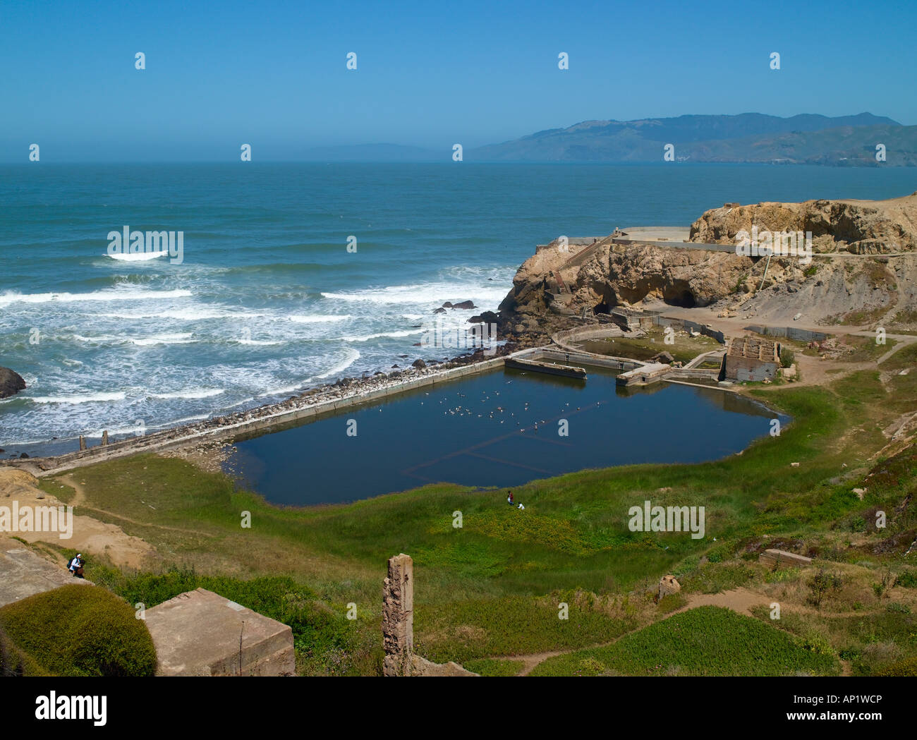 Sutro Baths at Sutro Heights Park San Francisco Stock Photo - Alamy