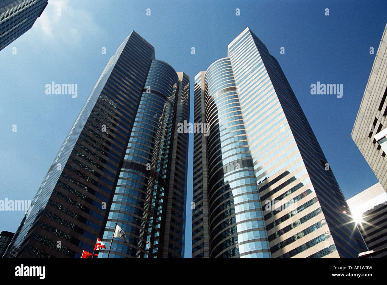 Hong Kong Stock Exchange, Towers 1 and 2, Exchange Square, Financial ...