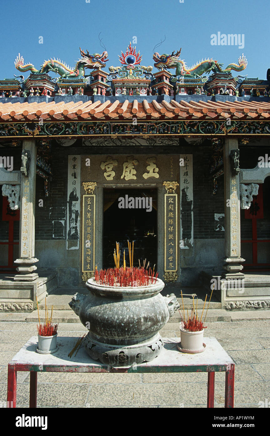 Pak Tai Temple, Cheung Chau Island, Hong Kong, China Stock Photo - Alamy