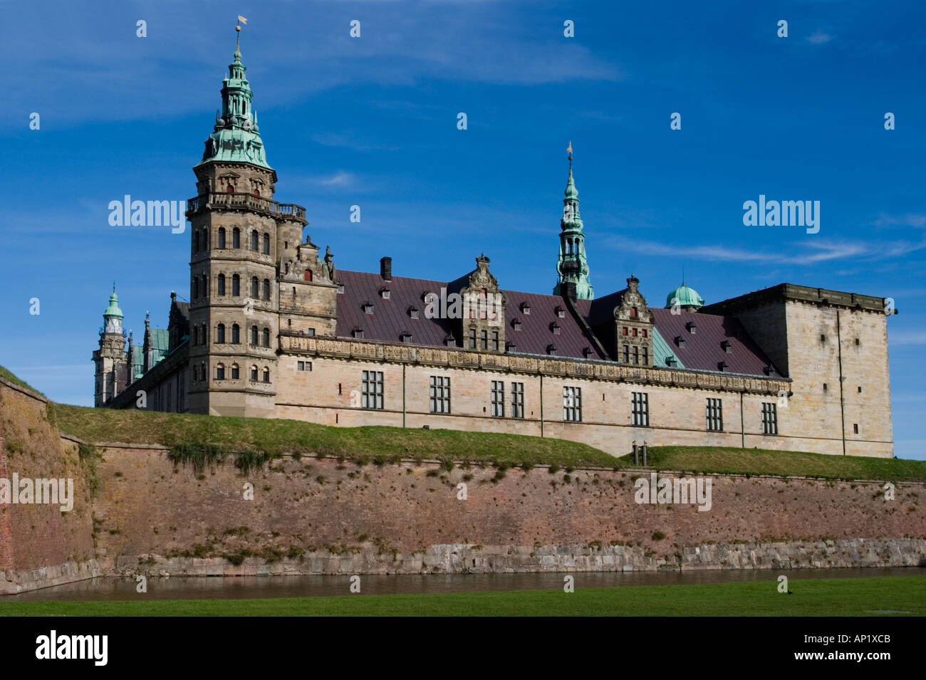 Kronborg Royal Castle Helsingor Copenhagen Denmark Stock Photo - Alamy