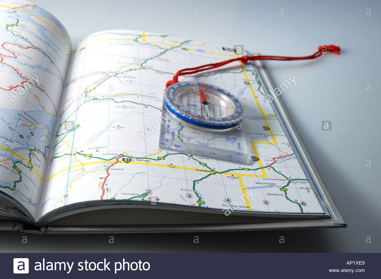 Book of maps hi-res stock photography and images - Alamy