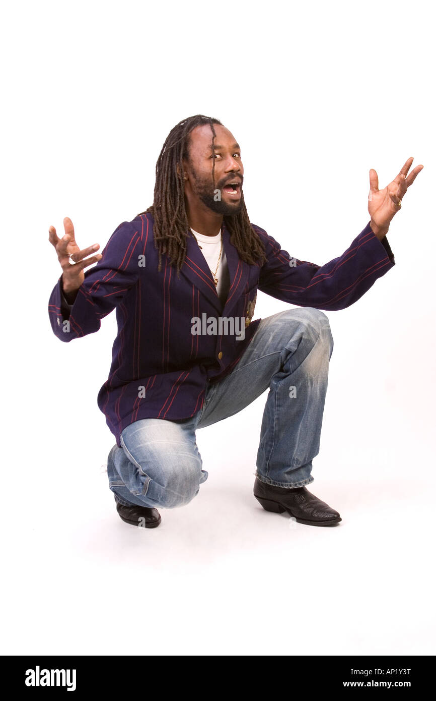 Man fashion model portrait Cut Out Stock Images & Pictures - Alamy