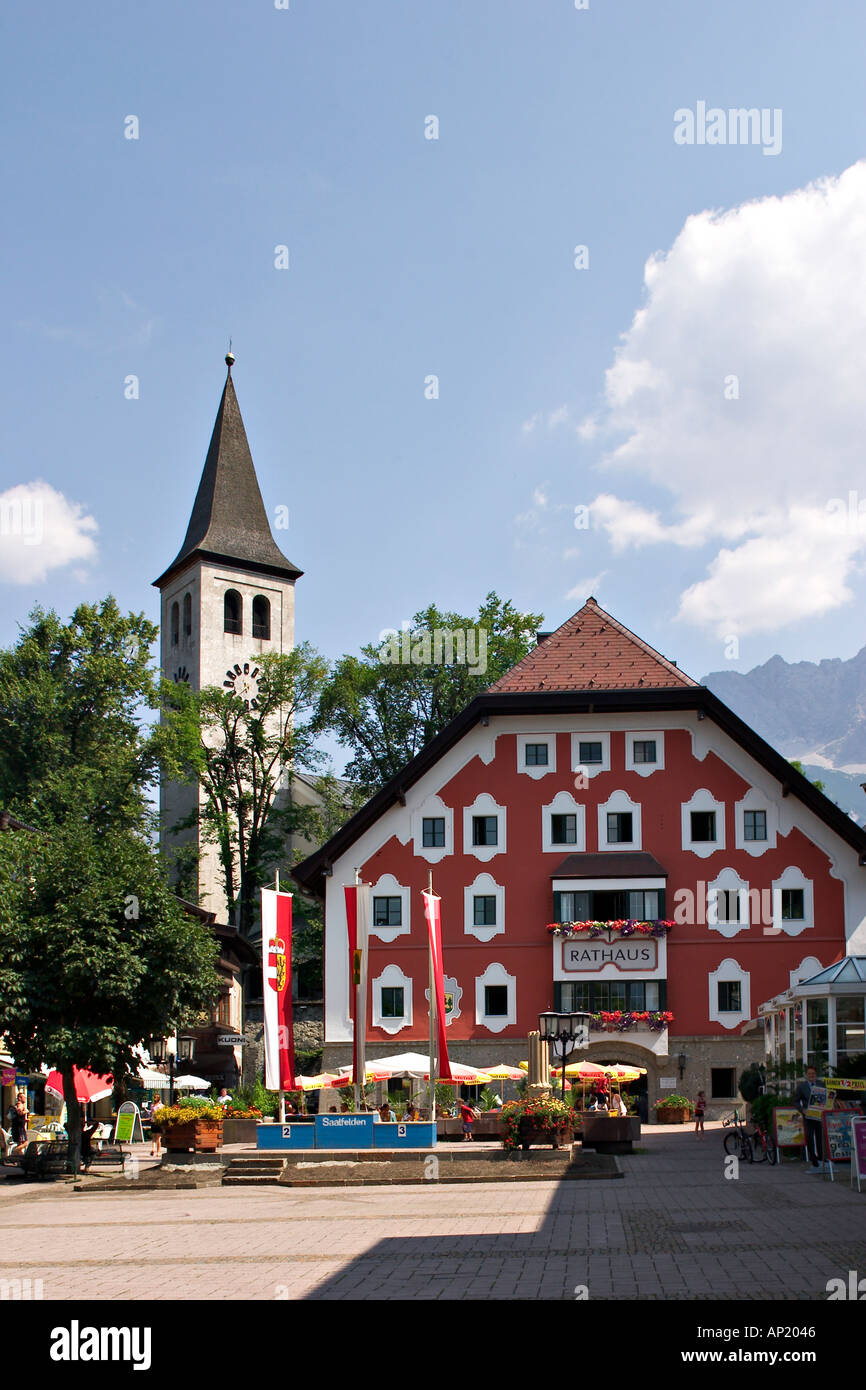 Saalfelden am Steinernen Meer Salzburg Austria Stock Photo - Alamy