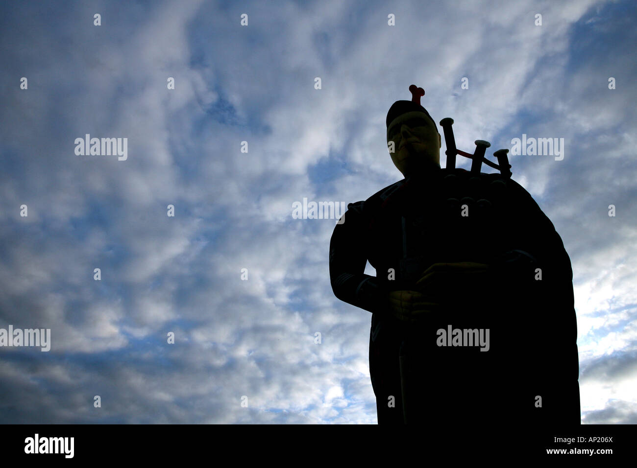 Giant Scotsman Hot Air Balloon Stock Photo - Alamy