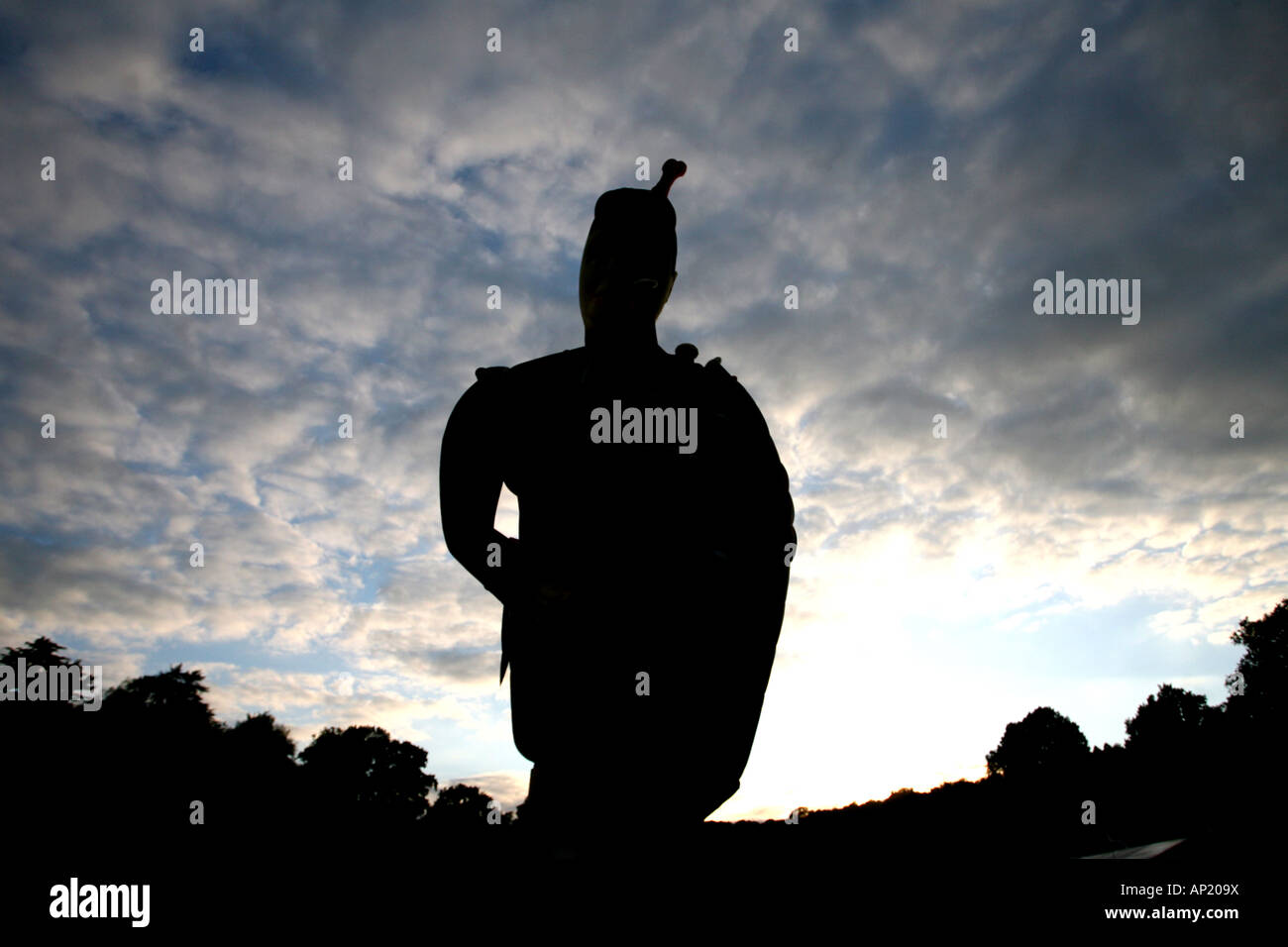 Giant Scotsman Hot Air Balloon Stock Photo - Alamy