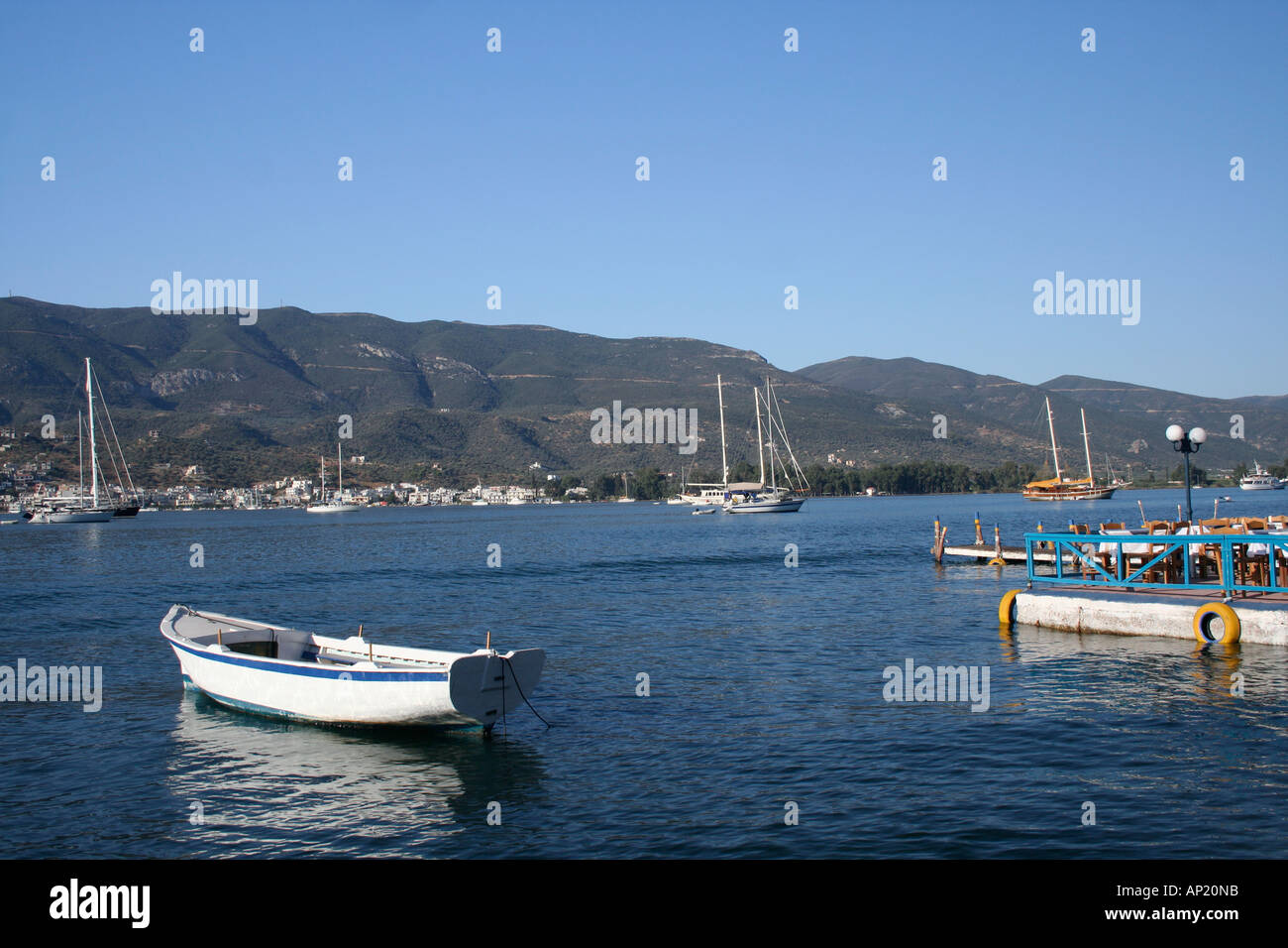 Poros island restaurant hi-res stock photography and images - Alamy