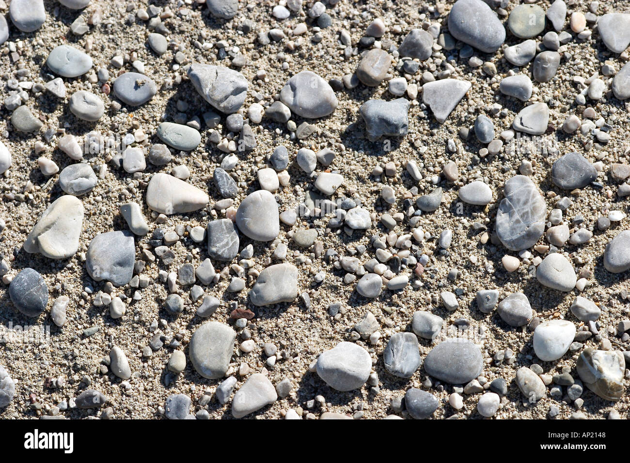pile of pebbles and sand Stock Photo - Alamy