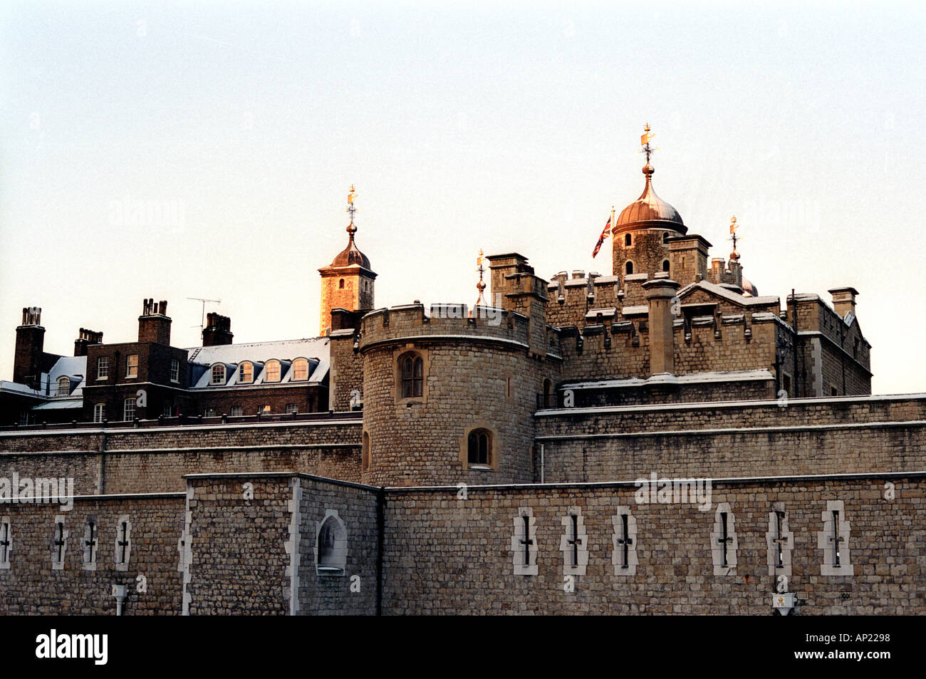 Tower of London in snow Stock Photo - Alamy