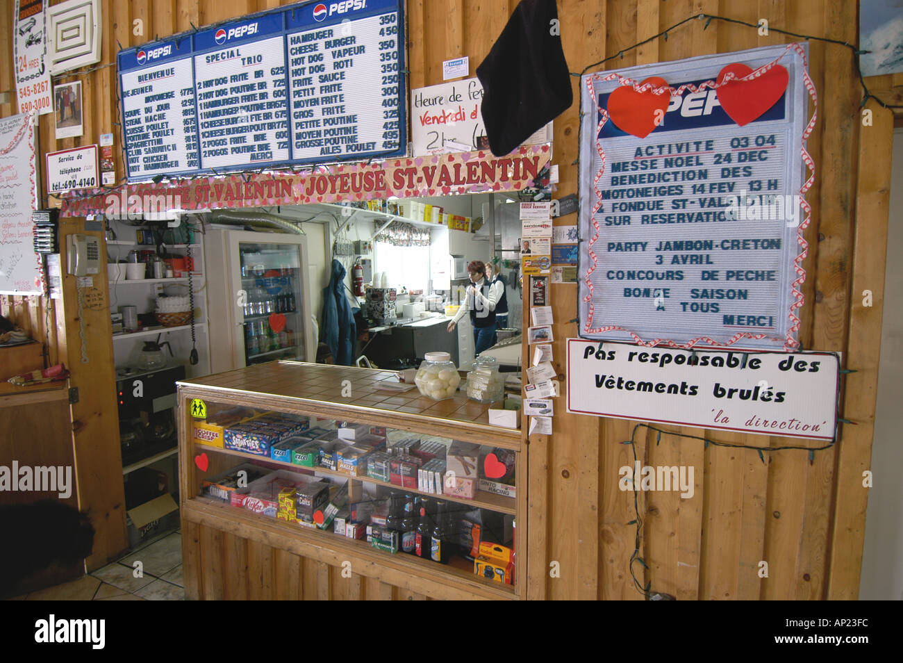 Canada fast food restaurant interior hi-res stock photography and ...