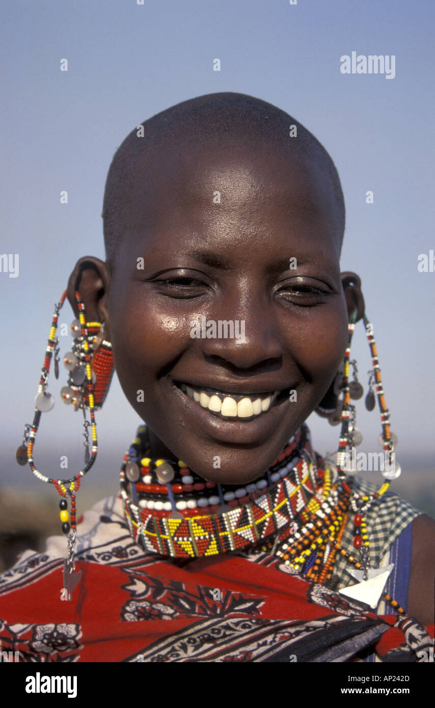 Maasai women ear hi-res stock photography and images - Alamy