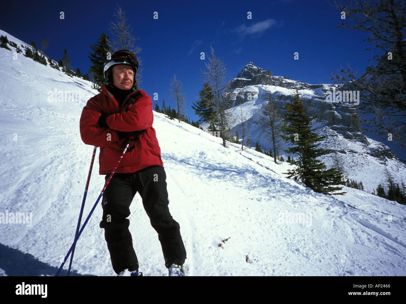 Sunshine Ski Resort in Banff National Park Alberta Canada Stock Photo ...