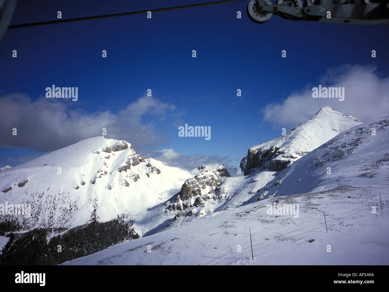 Sunshine village ski resort canada hi-res stock photography and images ...