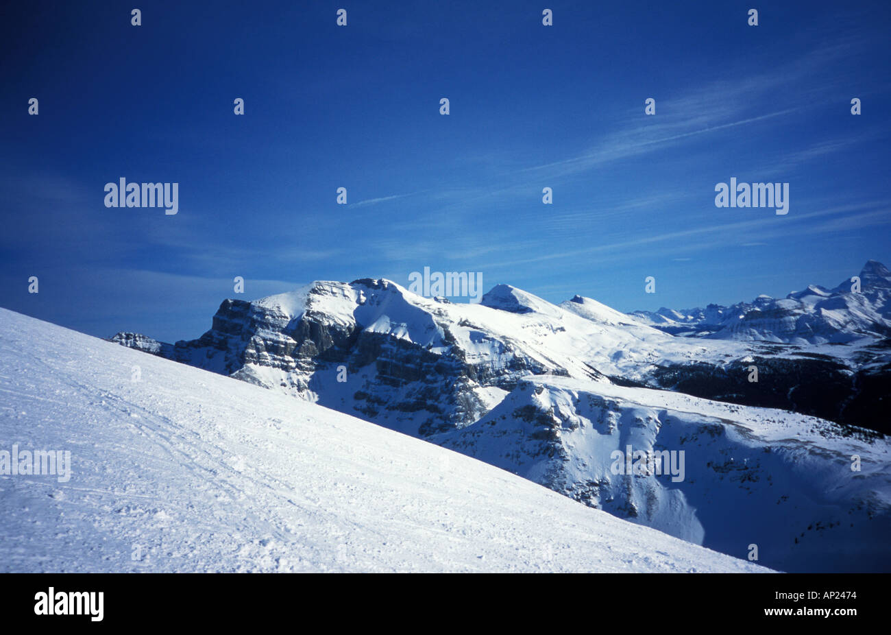 Alberta sunshine ski resort hi-res stock photography and images - Alamy