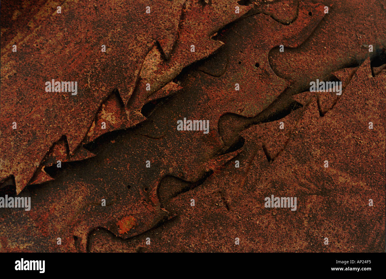 Old rusty saw blades hi-res stock photography and images - Alamy