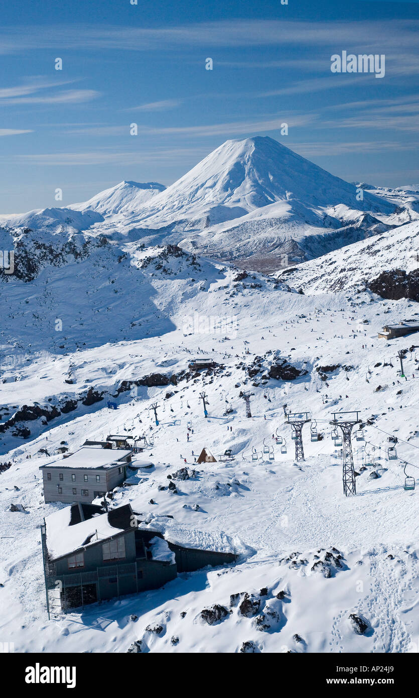 Whakapapa Skifield Mt Ruapehu and Mt Ngauruhoe distance Tongariro ... Whakapapa Skifield Mt Ruapehu and Mt Ngauruhoe distance Tongariro ...