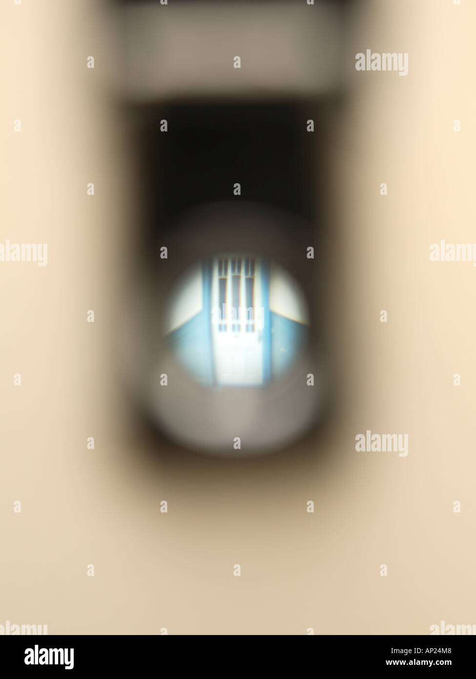 Peep hole door hi-res stock photography and images - Alamy