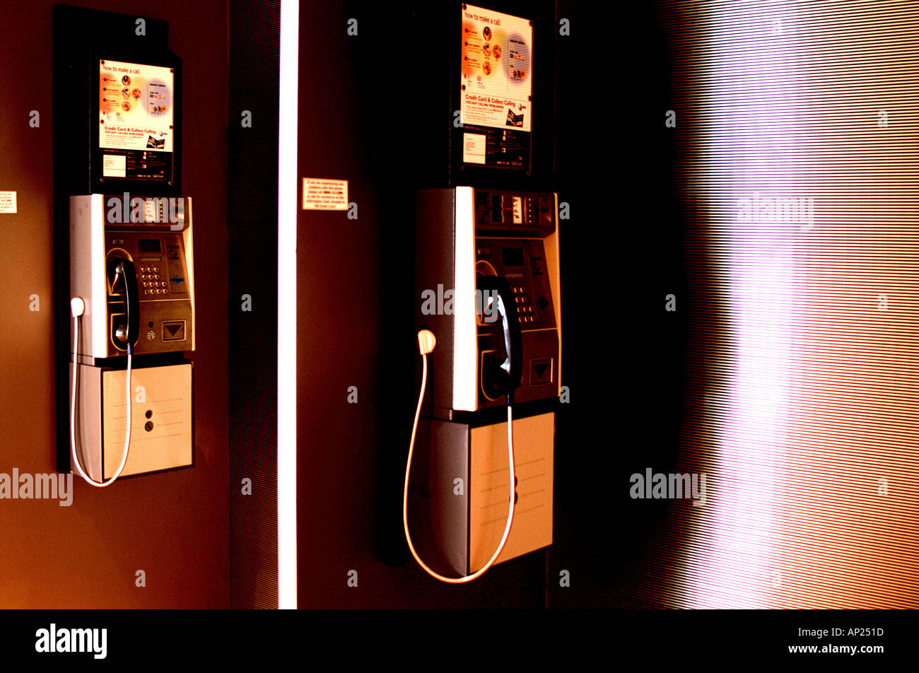 Modern Phone booths Stock Photo - Alamy