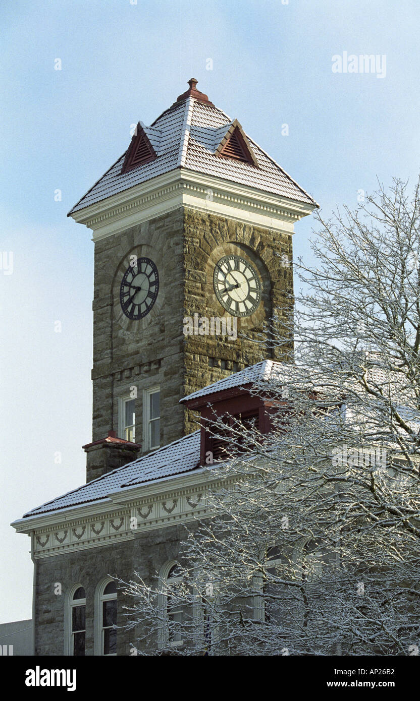 Polk County courthouse in Dallas Oregon USA Stock Photo - Alamy