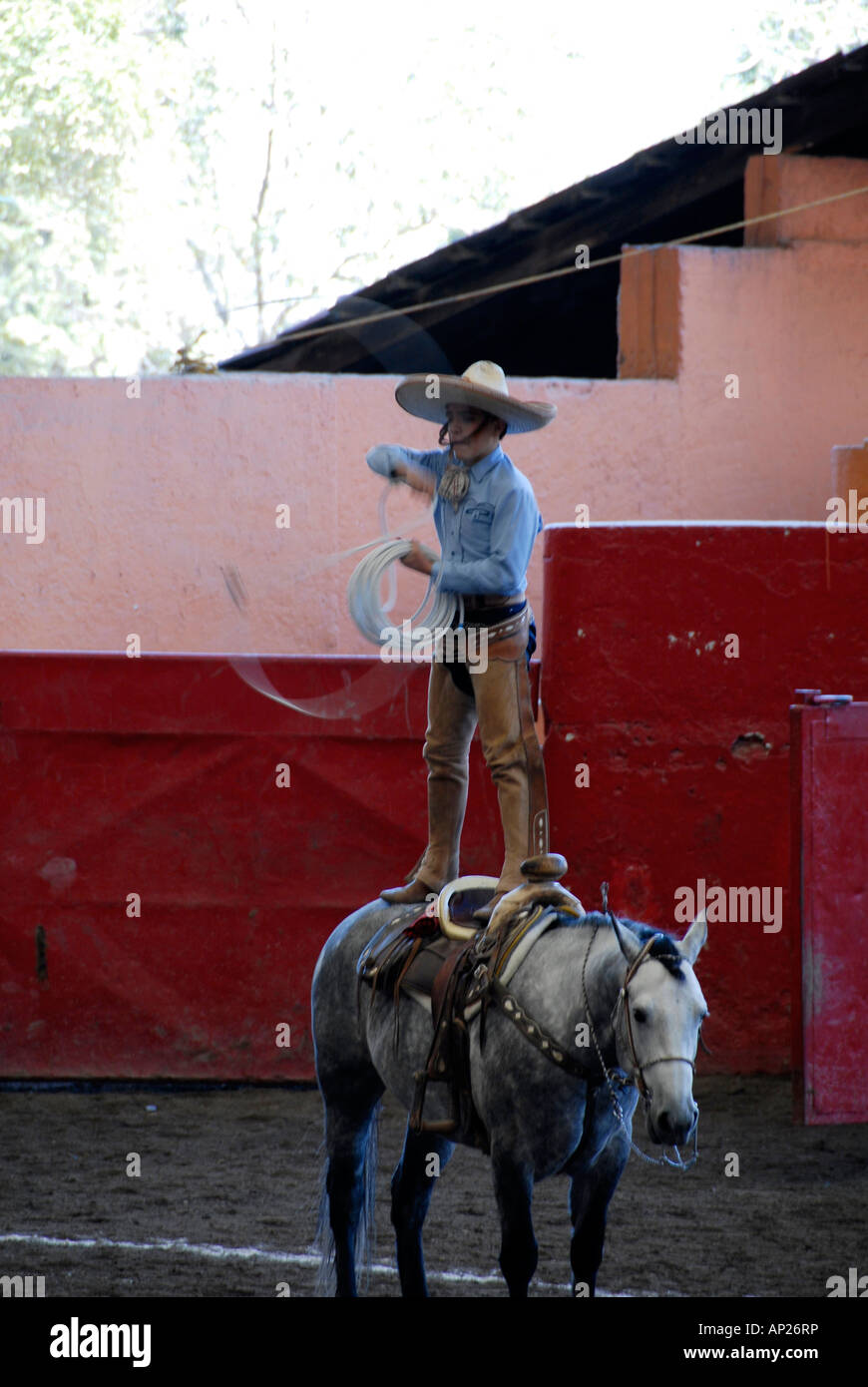 Mexican charreada event hi-res stock photography and images - Alamy