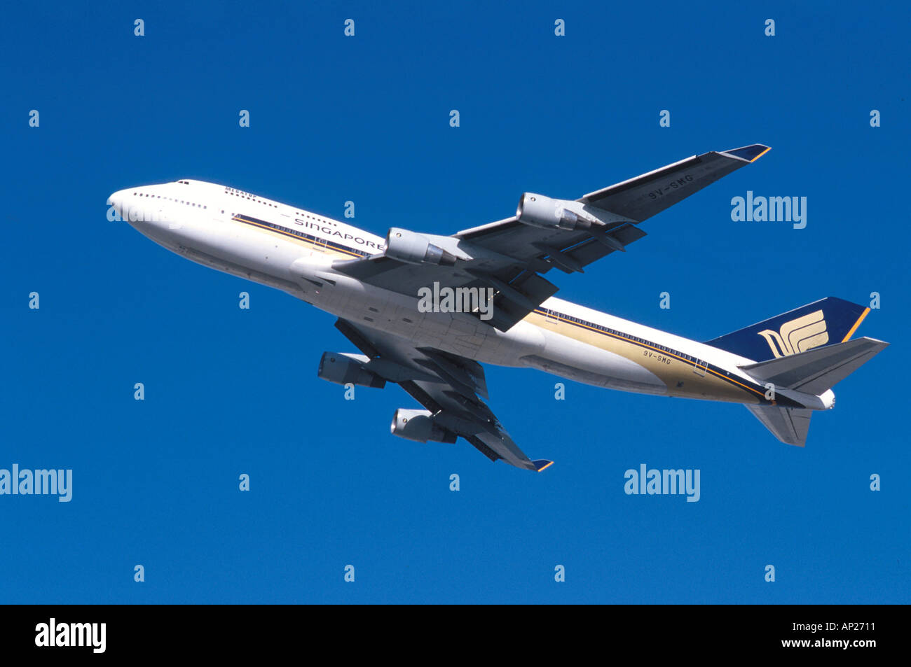Boeing 747Airliner in flight Stock Photo - Alamy