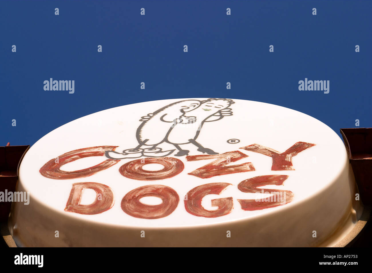 ILLINOIS Springfield Cozy Dog Drive Inn on Route 66 open since 1949 hot ...