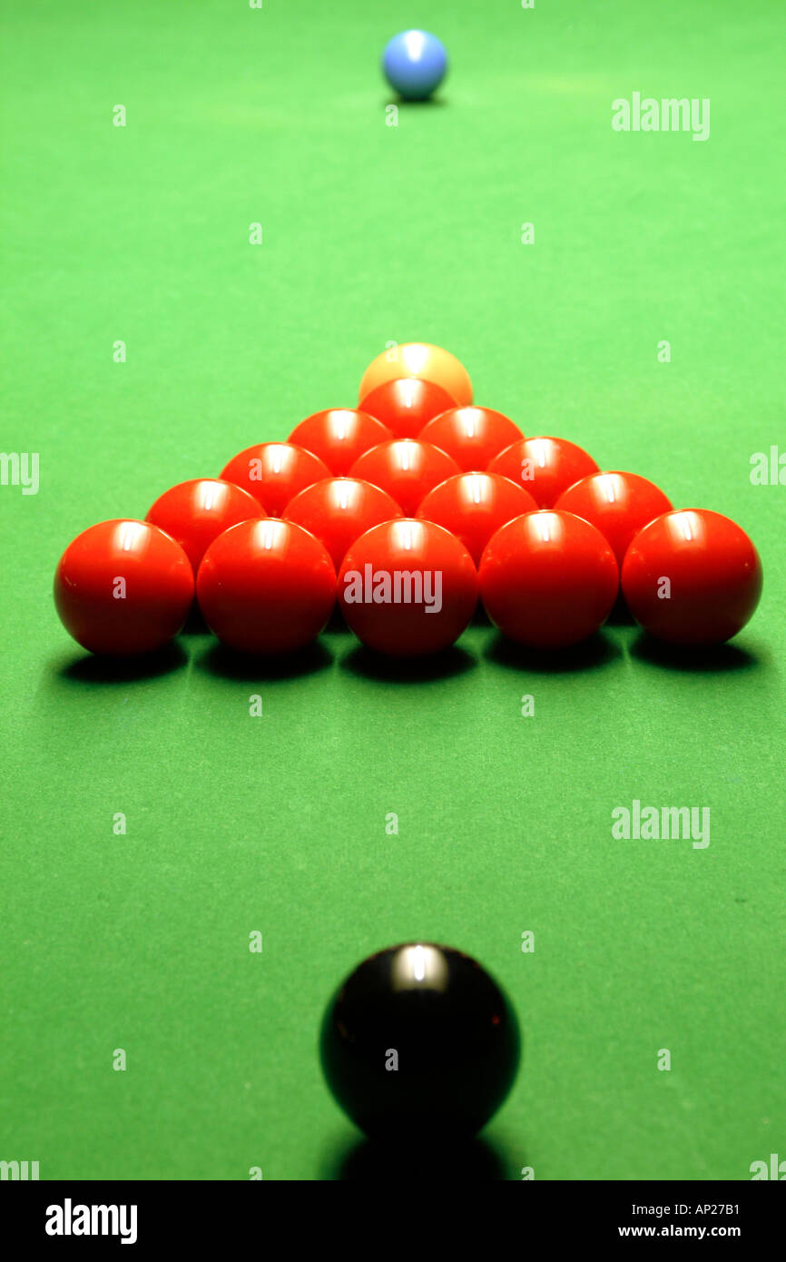 Snooker table pool hall London United Kingdom Stock Photo - Alamy