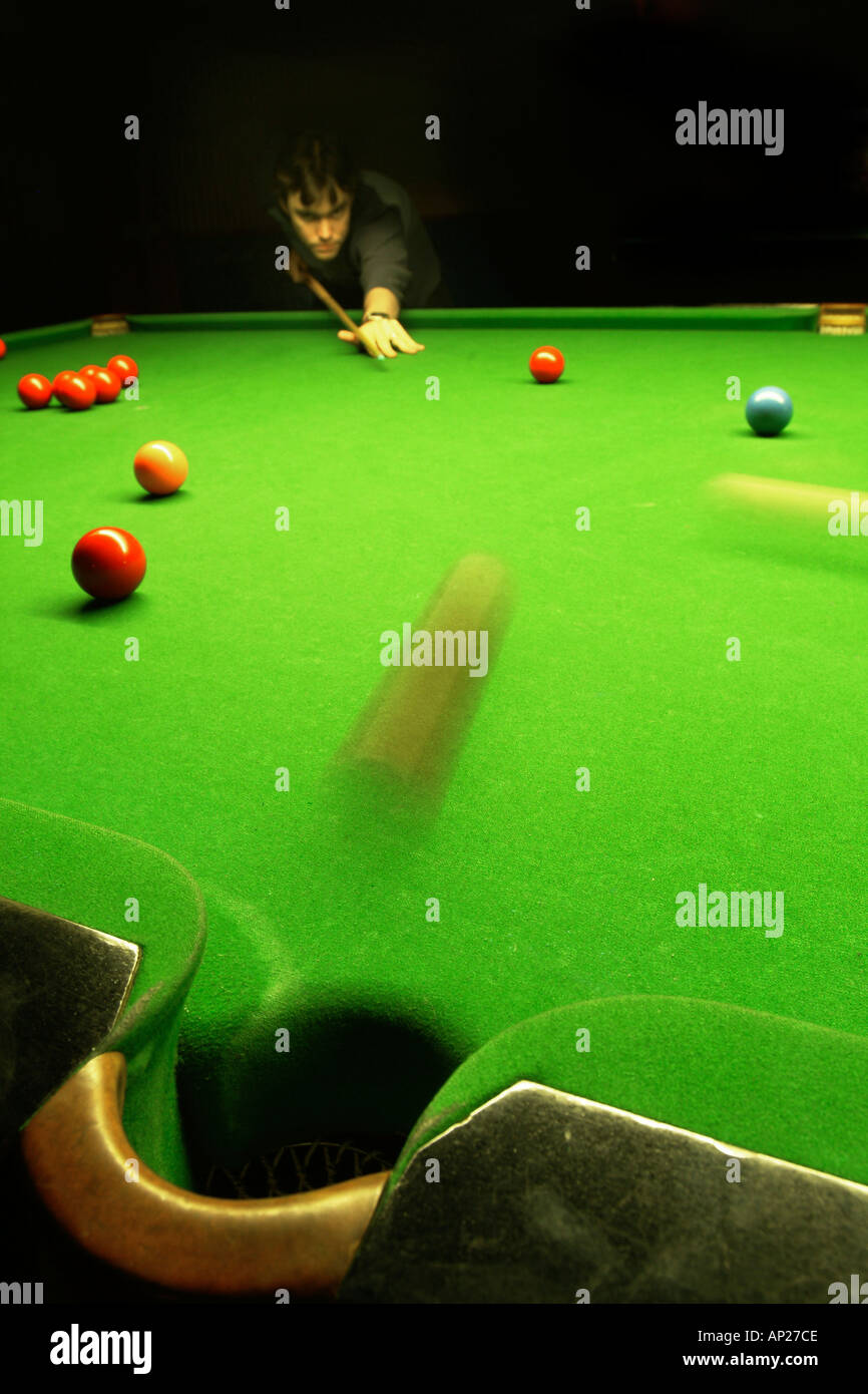 Snooker table pool hall London United Kingdom Stock Photo - Alamy