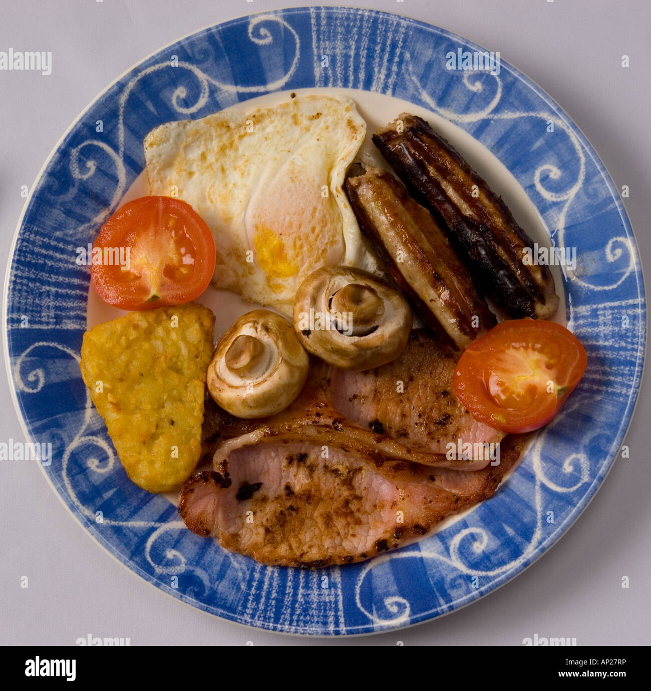 A Cooked Breakfast Stock Photo - Alamy