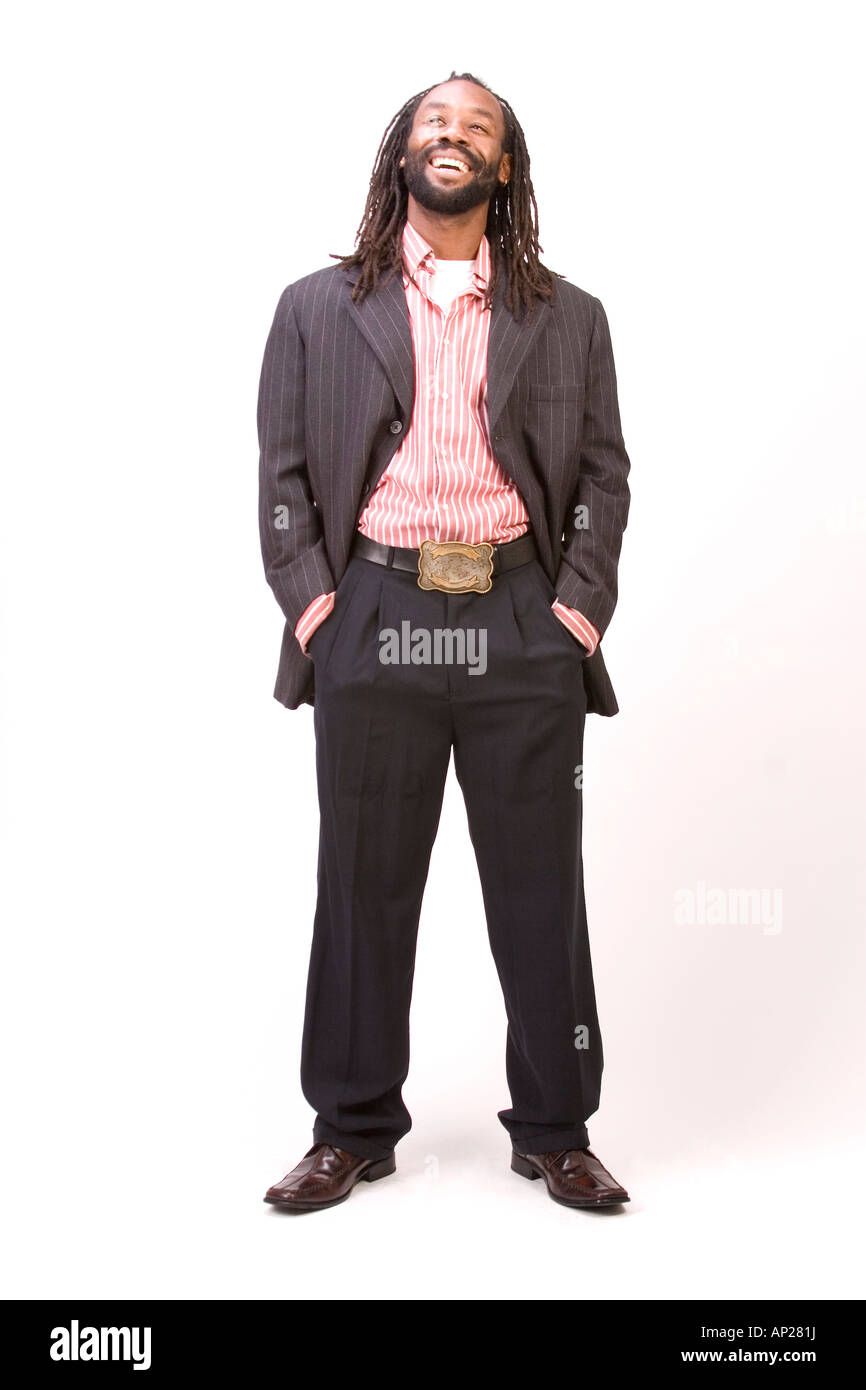 Black Model in pose Stock Photo - Alamy