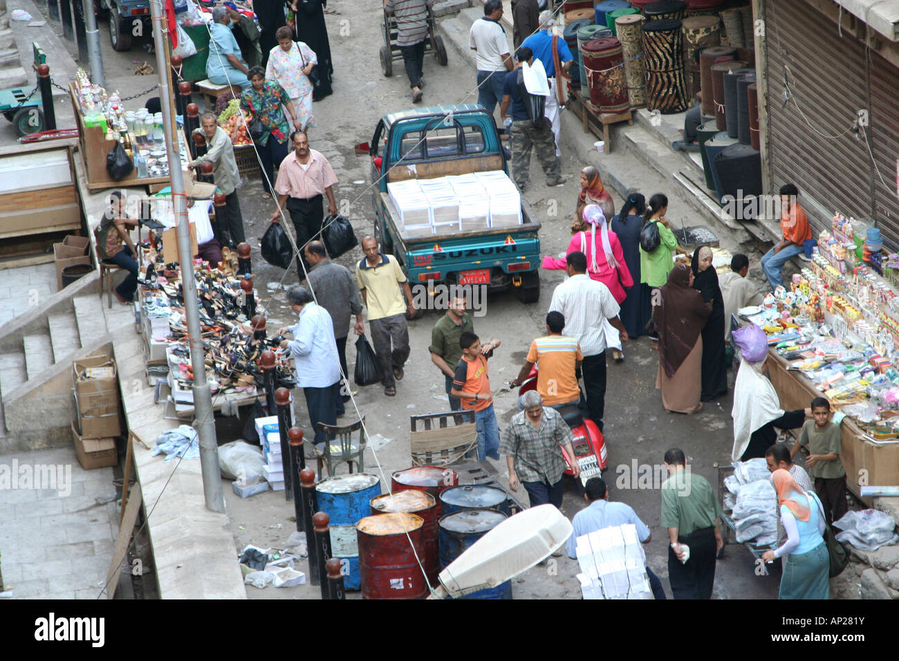 old cairo streets Stock Photo - Alamy