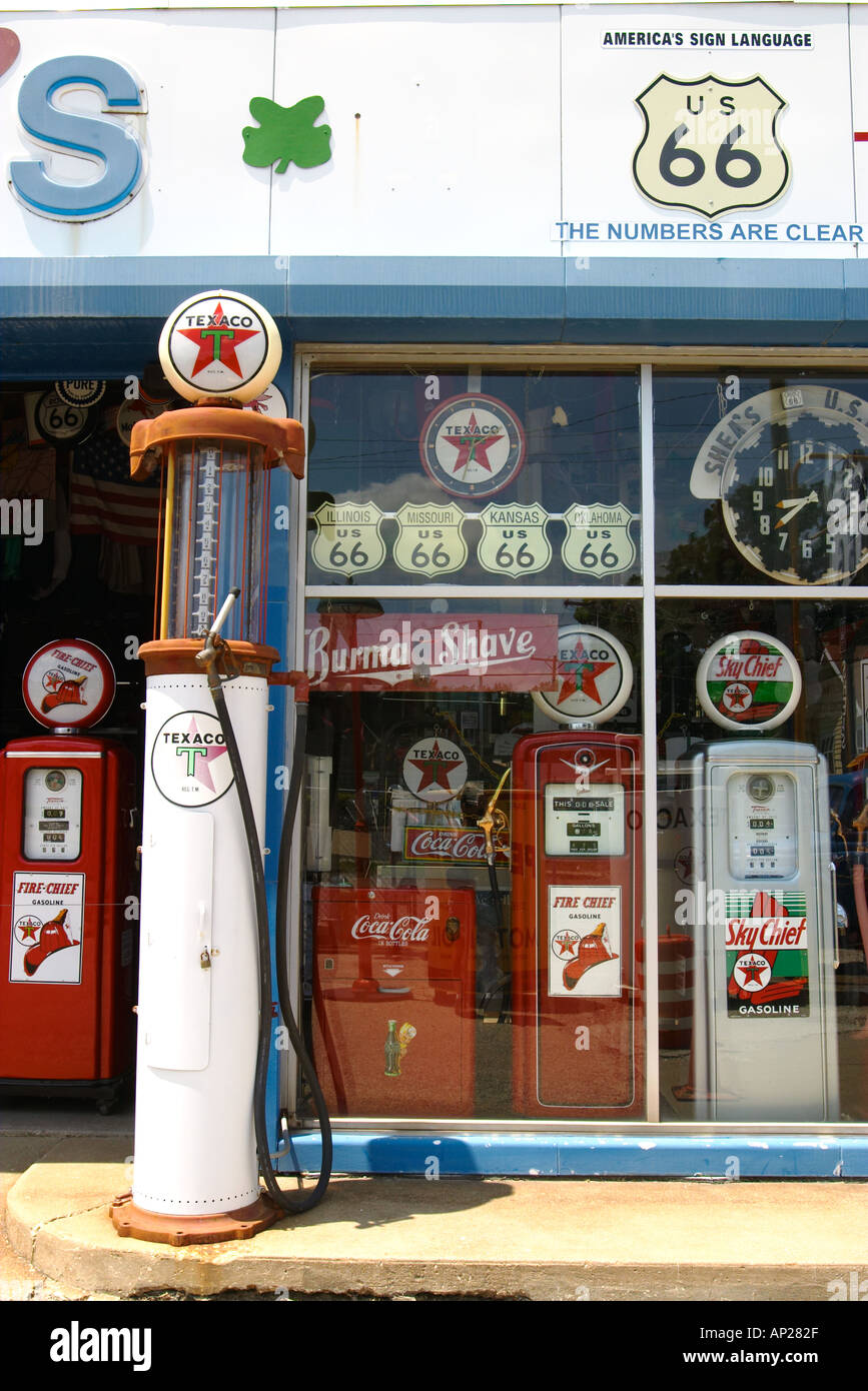 Springfield gas station hi-res stock photography and images - Alamy