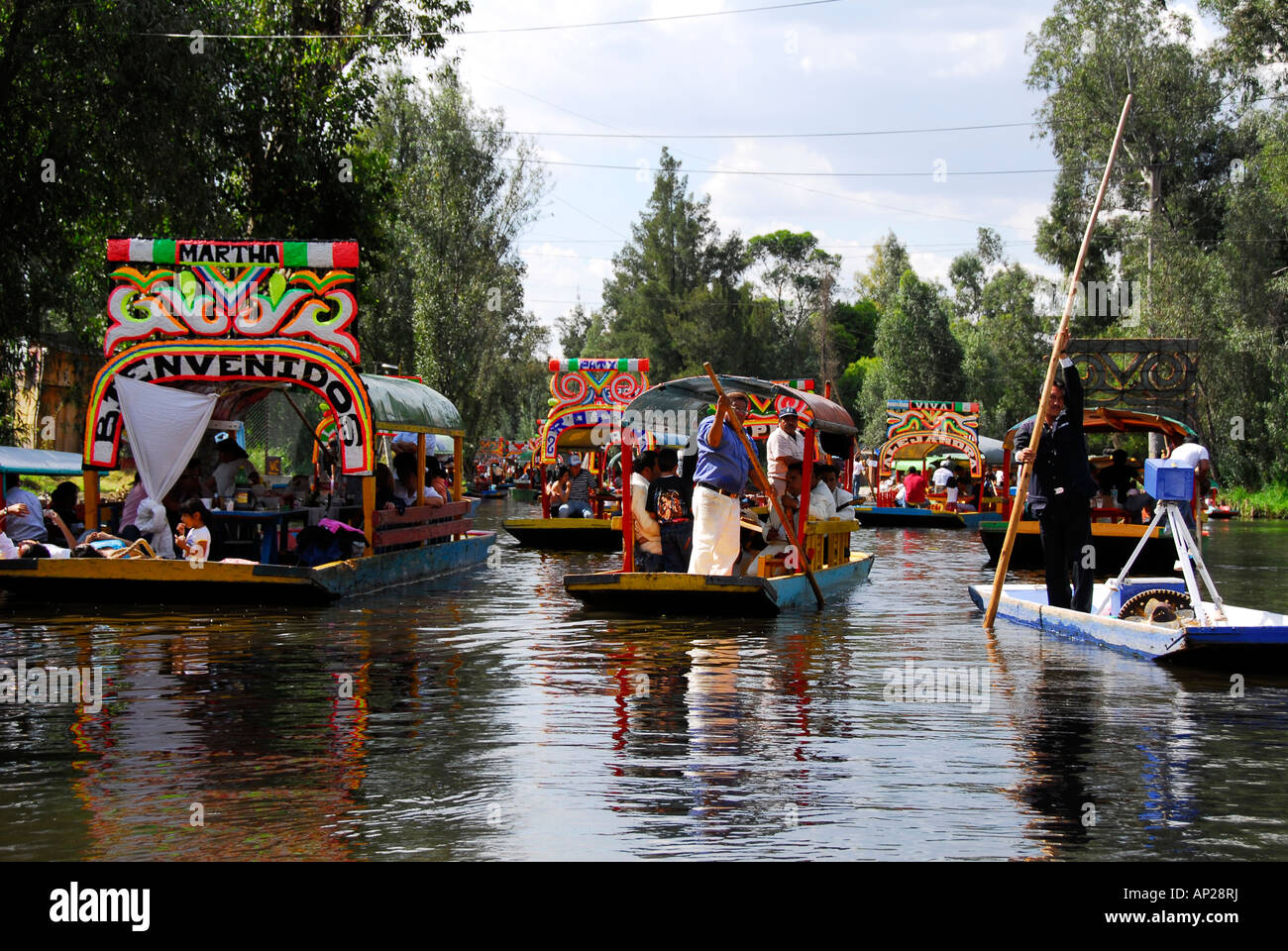 Xochimilco, Mexico city Stock Photo - Alamy