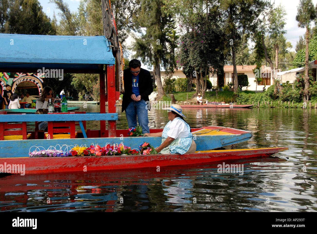 Xochimilco, Mexico city Stock Photo - Alamy