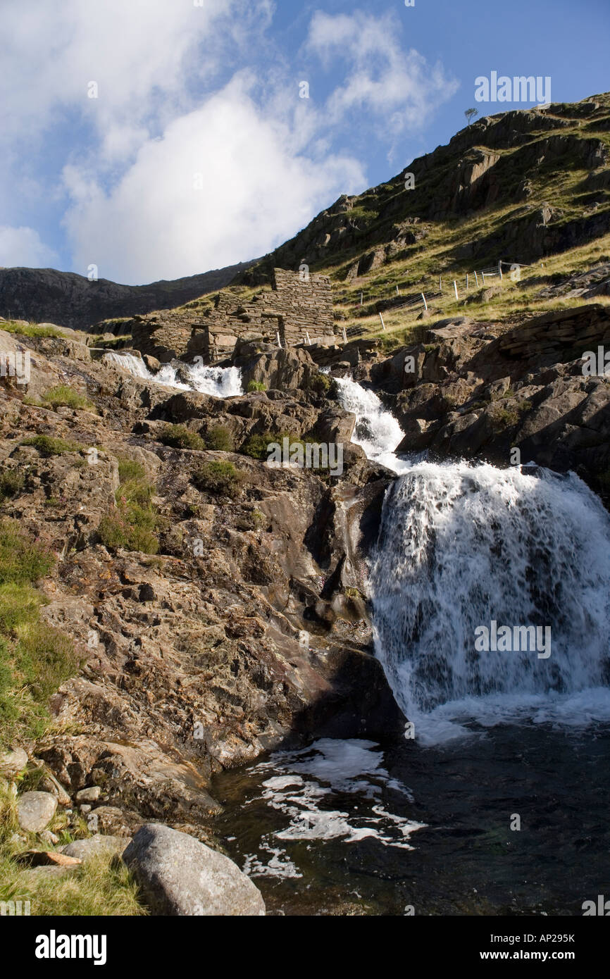 The Watkin Path up Mount Snowdon from just above Nant Gwynant ...