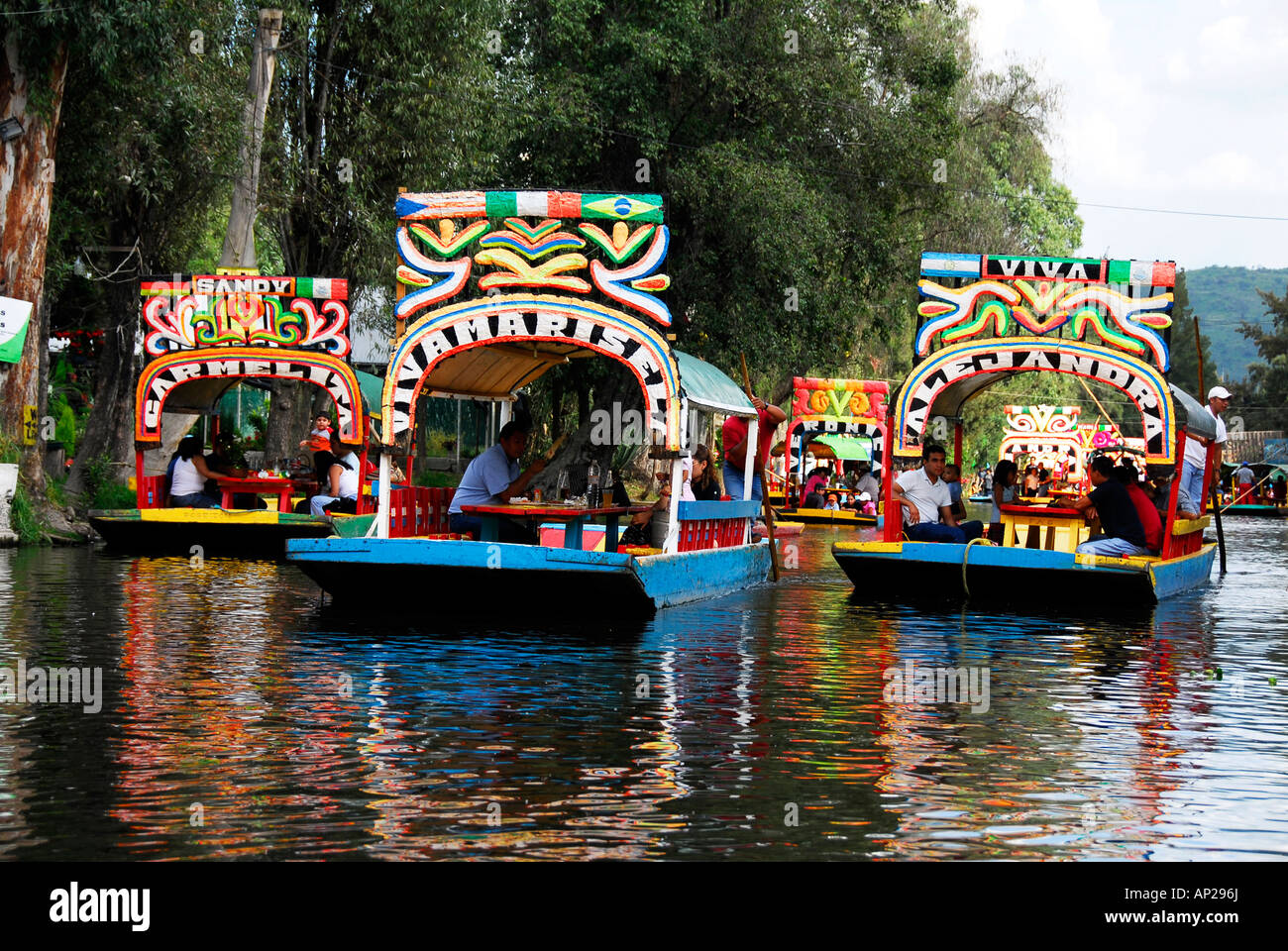 Xochimilco, Mexico city Stock Photo - Alamy