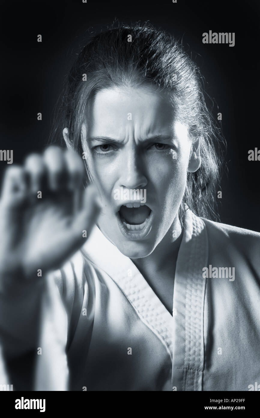 Black and white punch hi-res stock photography and images - Alamy