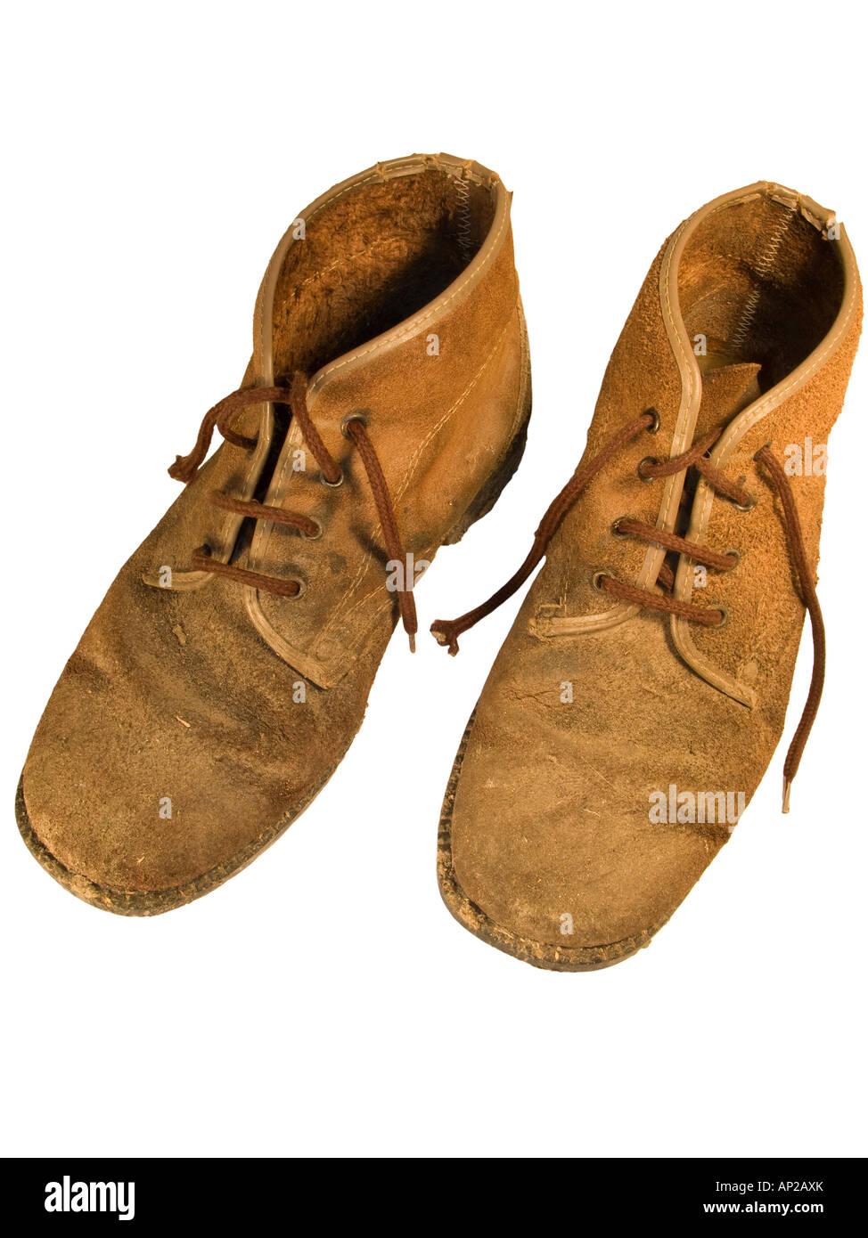 Old worn out working boots Stock Photo - Alamy