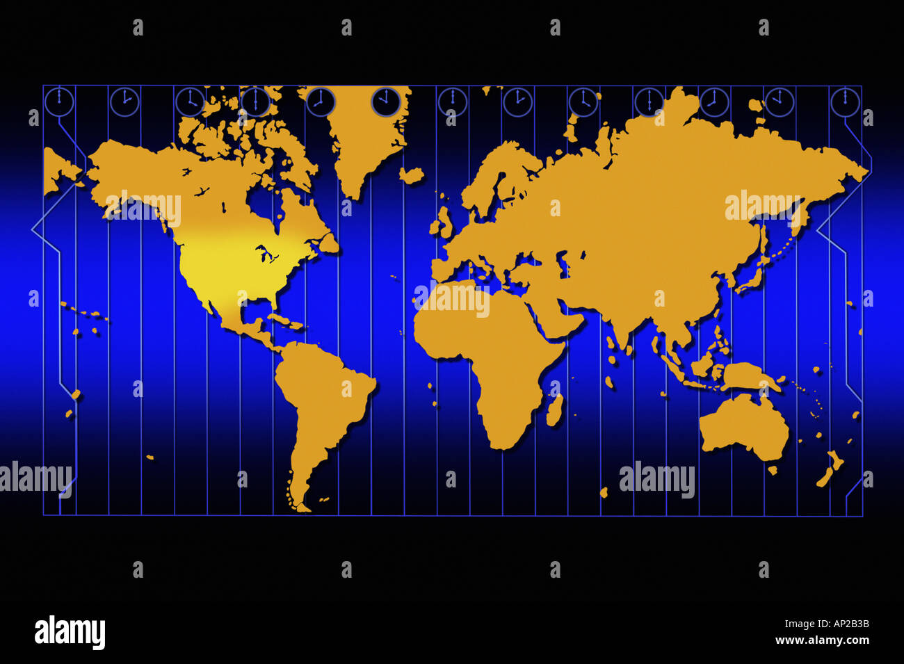 Flat World Map Stock Photos & Flat World Map Stock Images - Alamy