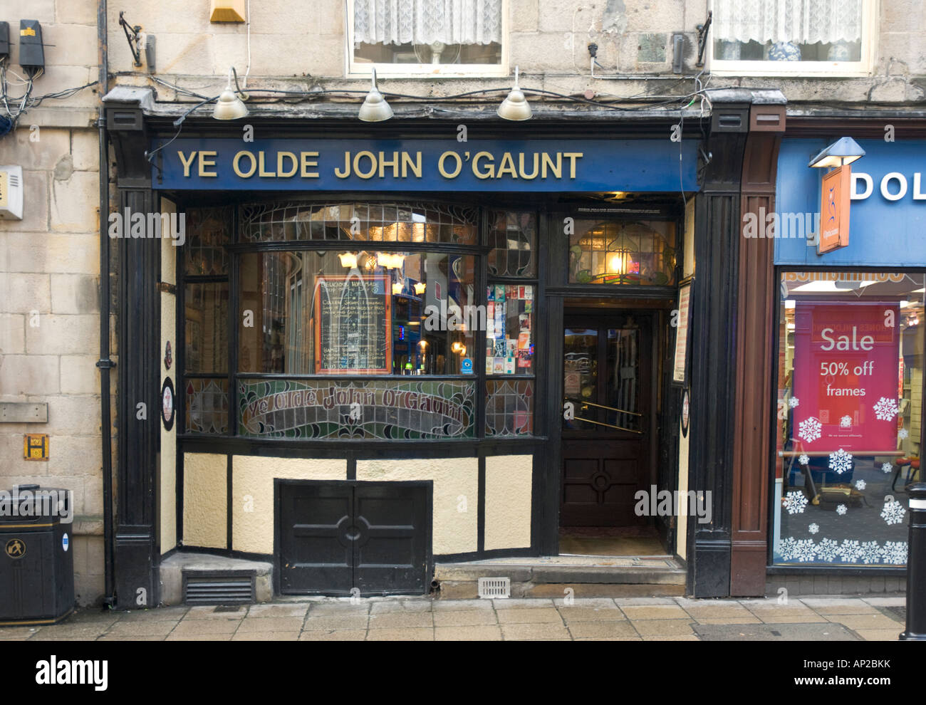 John O Gaunt pub in Lancaster, UK Stock Photo - Alamy