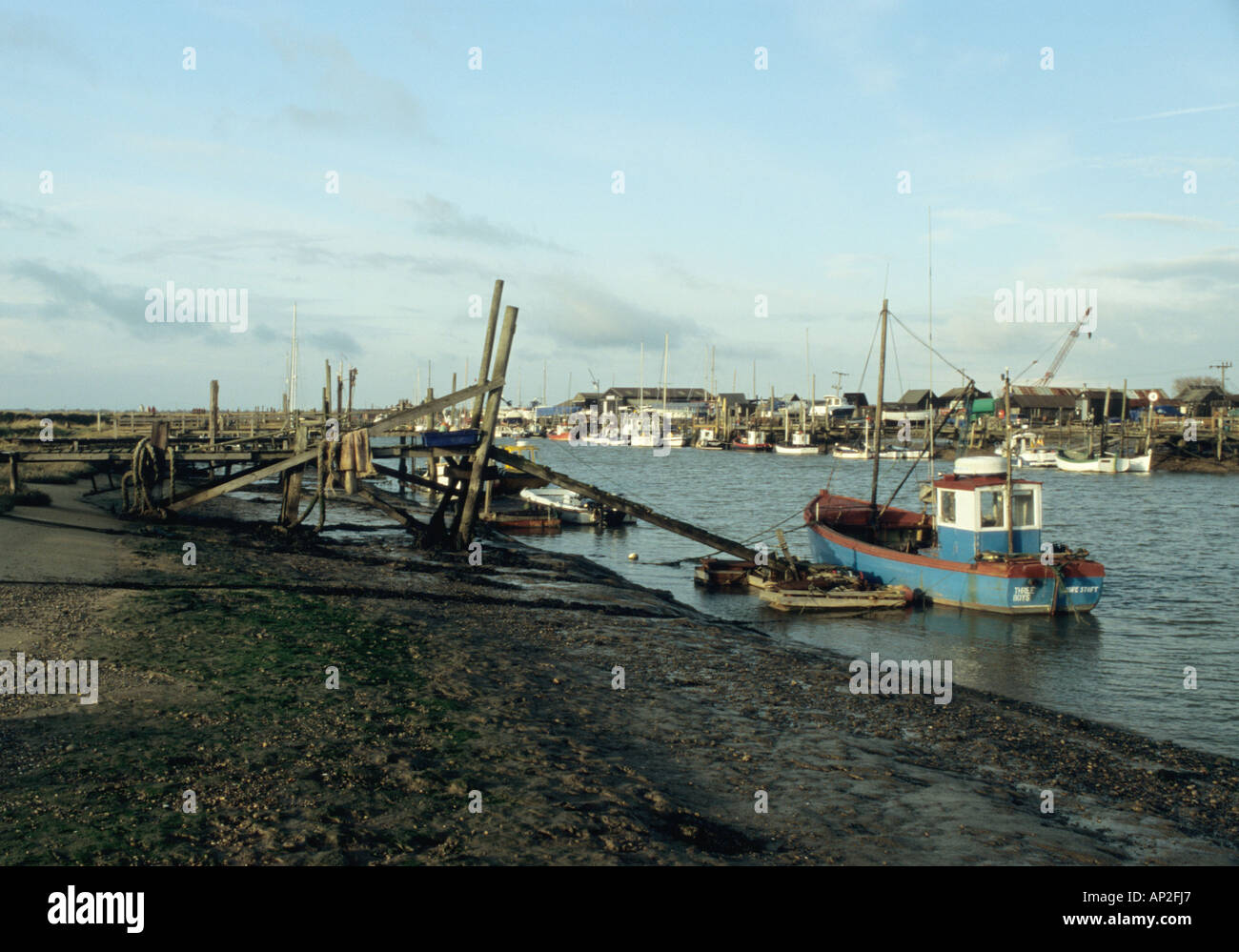 Southwold Harbour in Suffolk Uk Stock Photo - Alamy