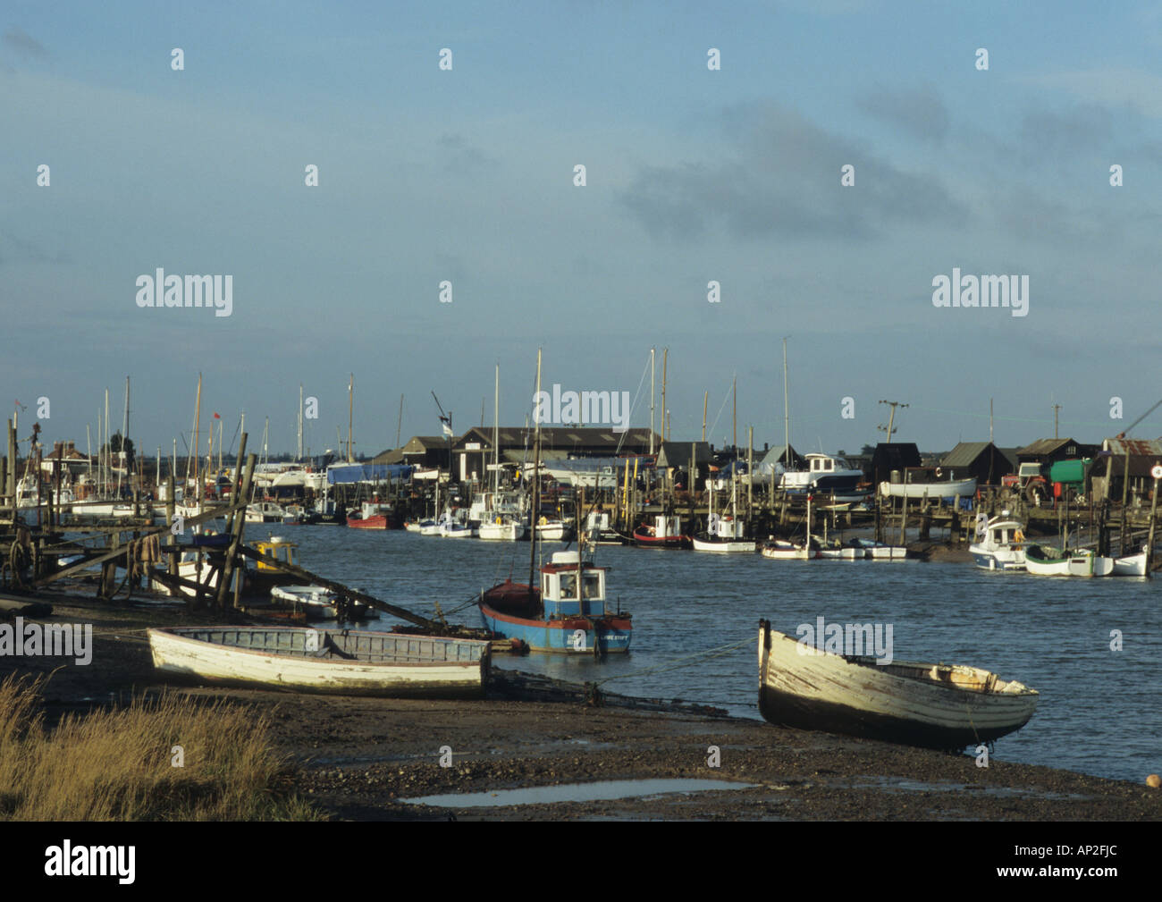 Southwold Harbour in Suffolk Uk Stock Photo - Alamy