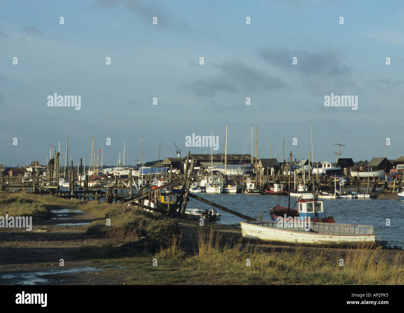 Southwold Harbour in Suffolk Uk Stock Photo - Alamy