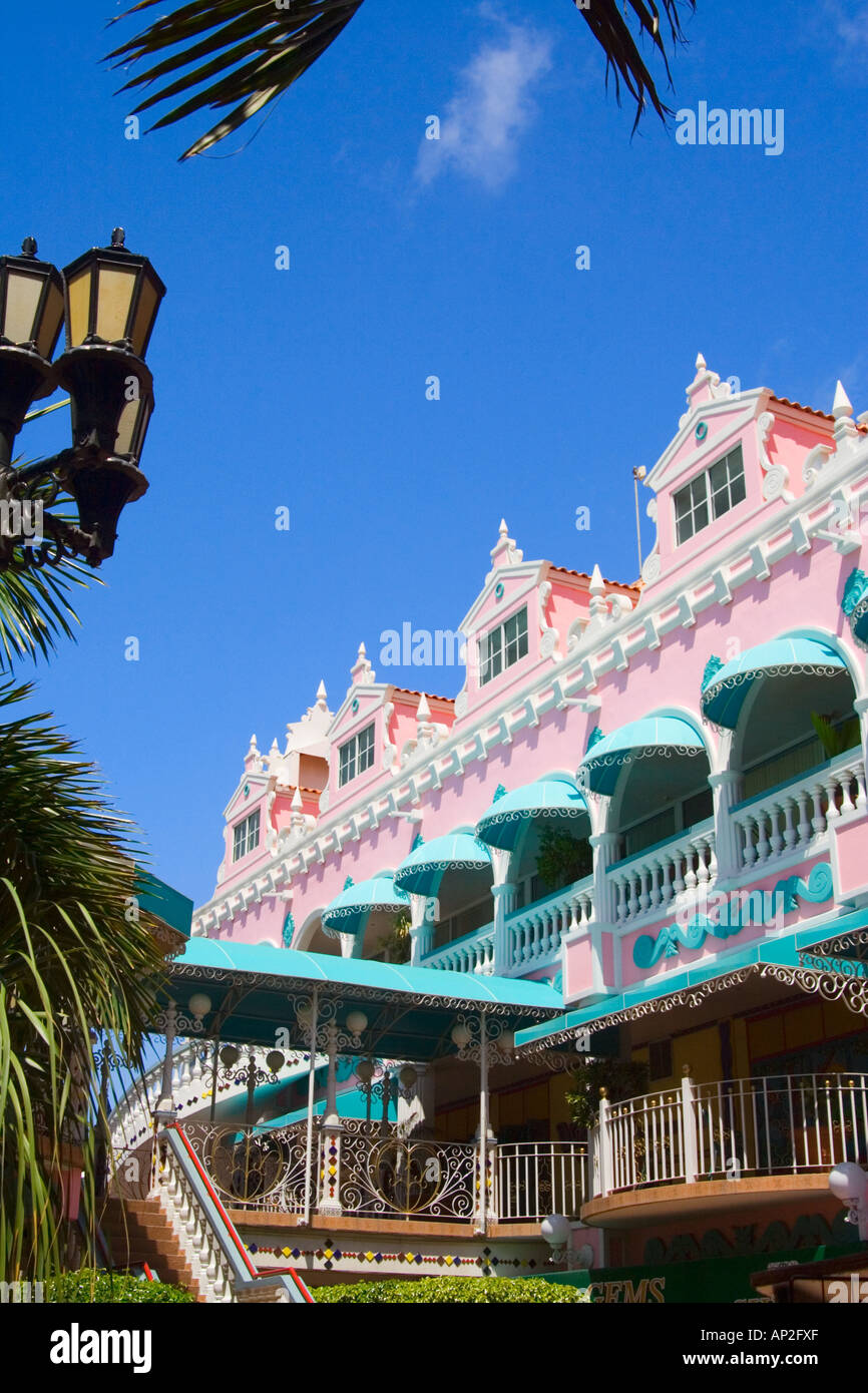 Shopping mall in Aruba Stock Photo - Alamy