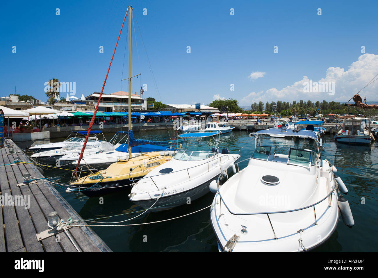 Harbour, Paphos, West Coast, Cyprus Stock Photo - Alamy